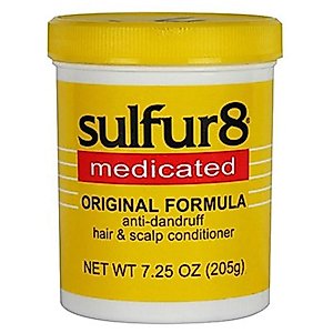 Sulfur 8 Medicated Anti-Dandruff Hair and Scalp Conditioner Original Formula, 7.25 oz