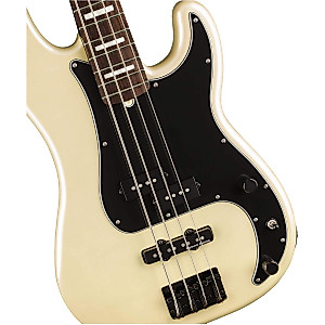 Fender Duff McKagen Deluxe Precision Bass, White Pearl, Rosewood Fingerboard