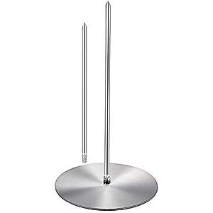 Darware Brazilian BBQ Skewer Set (9-Inch and 12-Inch Spikes), Vertical Barbeque Grilling Rack Meat Spit