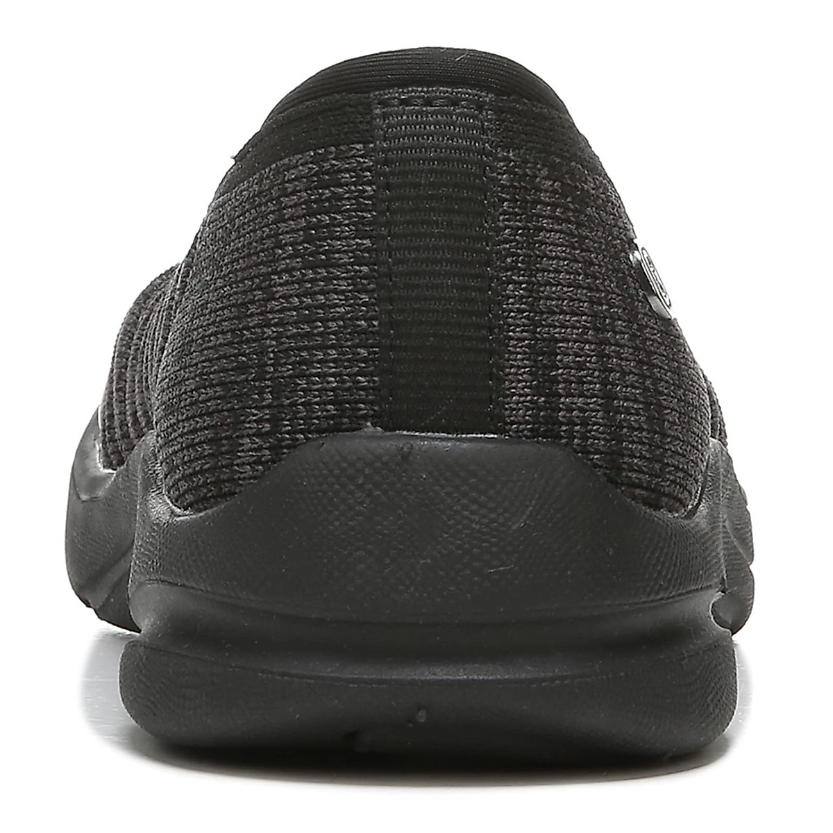 BZees Women's Legato Slip-On Flat Ballet, Black, 8