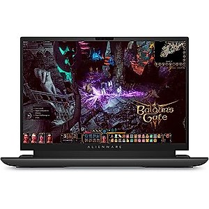 Dell Alienware m18 Laptop (2023) | 18" 1920x1200 FHD+ 480Hz | Ryzen 9-7845HX - 4TB SSD + 512GB SSD Hard Drive - 32GB RAM - Nvidia GeForce RTX 4080 | 12 cores @ 5.2 GHz - 12GB GDDR6X Win 11 (Renewed)