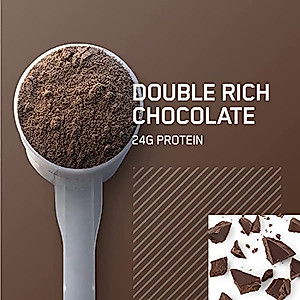Optimum Nutrition Gold Standard 100% Whey Protein Powder, Double Rich Chocolate 2 Pound (Packaging May Vary)