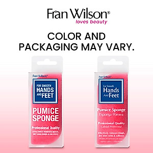Fran Wilson Hands & Feet Pumice Sponge Assorted Colors