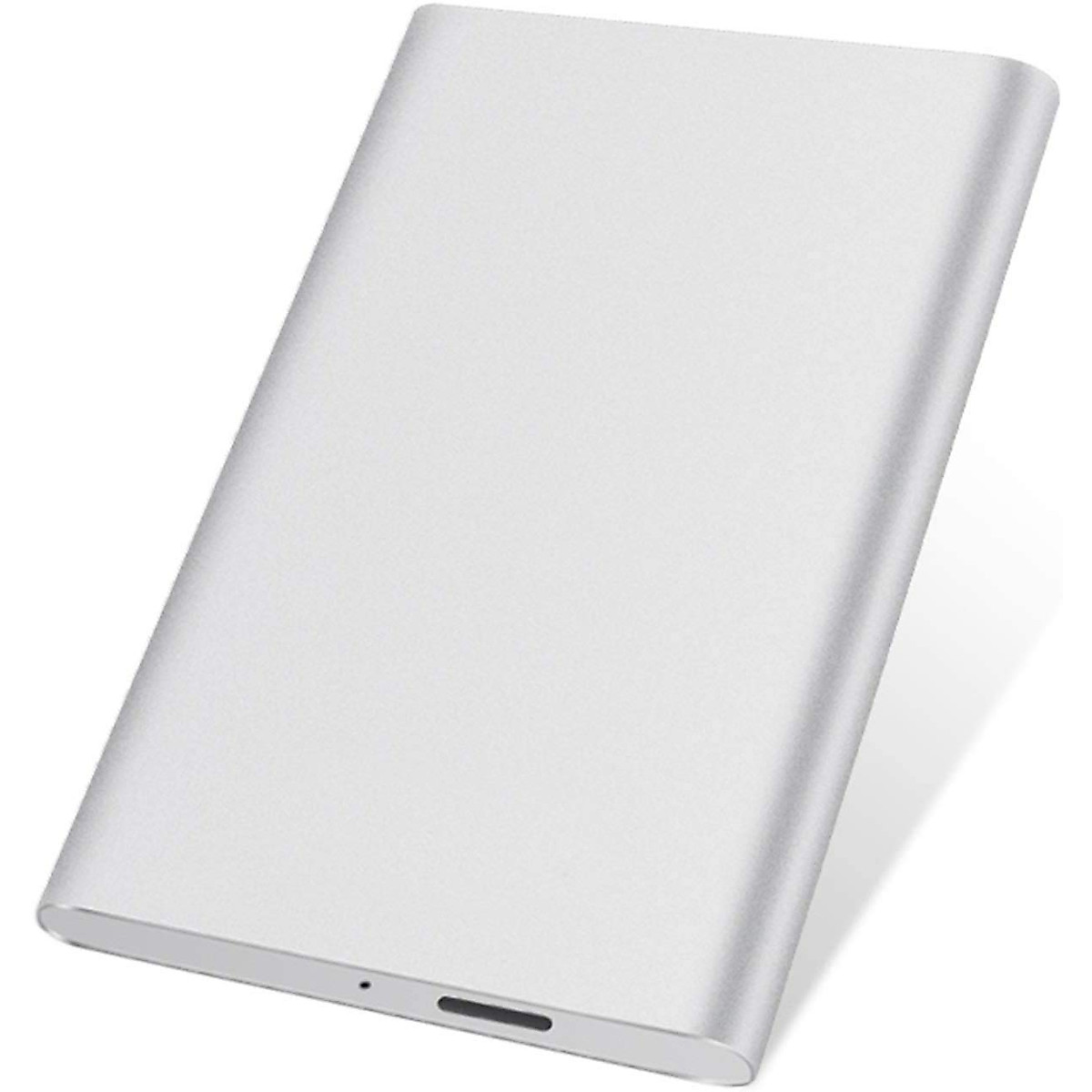 RENJUN HDD External Hard Drive 750gb / 500gb / 320gb, 2.5-inch Metal Portable USB 3.0 Backup Storage, Suitable for Desktop, Pc, Laptop, MacBook, Ps4, Xbox One, Smart Tv (250GB,Sliver)