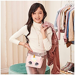 Purse Pets, Glamicorn Unicorn Interactive with Over 25 Sounds and Reactions, Easter Basket Gifts, Kids Toys for Girls Ages 5 and up