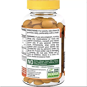 Nature's Truth Turmeric Gummies, 120 Count