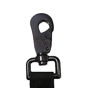 LINE2design Heavy Duty Firefighter Glove Strap with Green Reflective Trim Fire Gear Bags - Ultimate Turnout Gear Bags Firefighting Glove Safety Strap