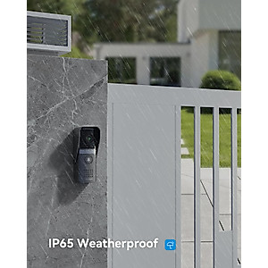 TMEZON Wired Video Intercom System, 7 Inches Video Doorbell Camera with Monitor, Wired Video Door Phone HD Camera Kits Support Unlock, Monitoring, Dual-Way Intercom for Villa Home Office Apartment