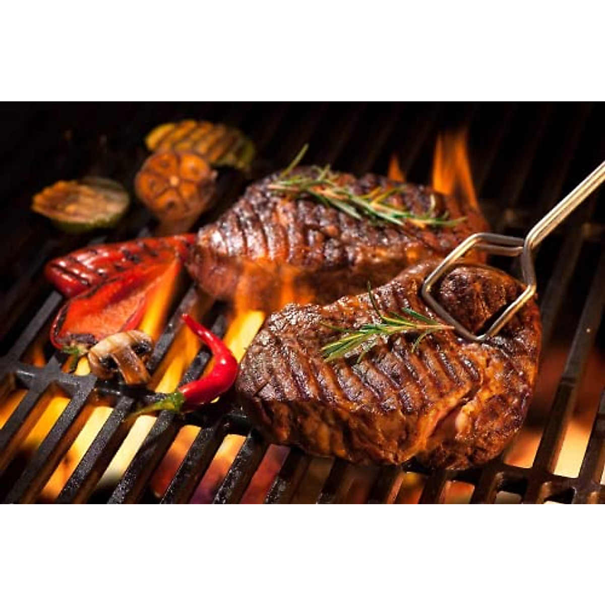 Hisencn 304 Stainless Steel Grill Parts for Home Depot Nexgrill 720-0830H, 5 Burner 720-0888 720-0888N 720-0888S Gas Grill, Grill Burner, Heat Plate, Cooking Grates Parts, 13 x 17