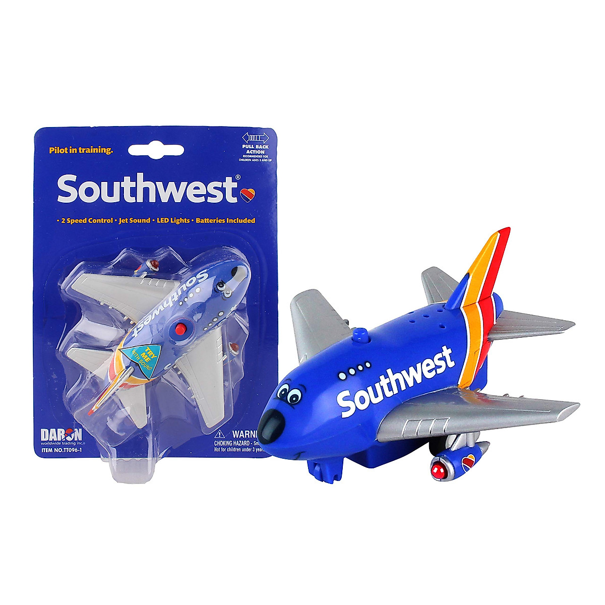 SOUTHWEST PULLBACK W/ LIGHT & SOUND HEART LIVERY