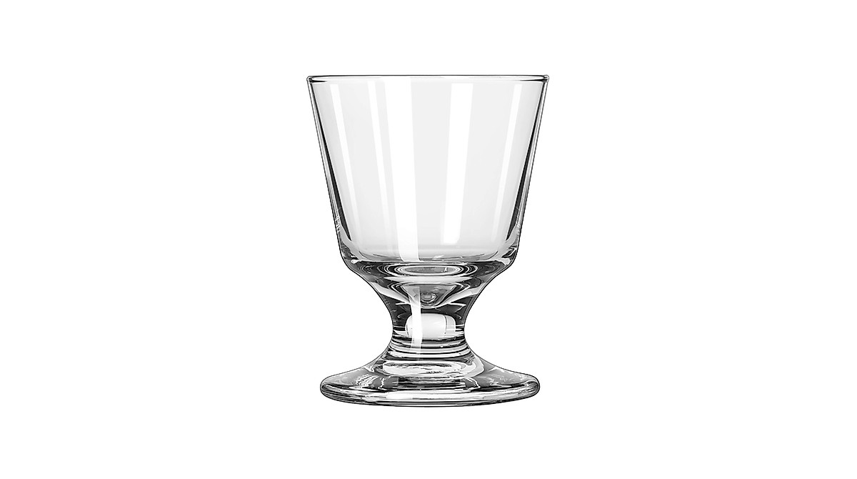 Libbey Embassy Footed Rocks Glass - 24 Pack of 5.5oz Drinking Glasses