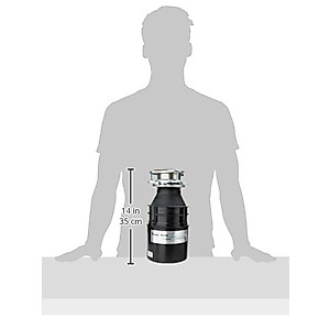 Whirlpool GC2000PE 1/2 hp in Sink Disposer with power cord, Black