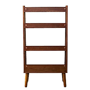 Southern Enterprises Berritza Bookcase, Walnut