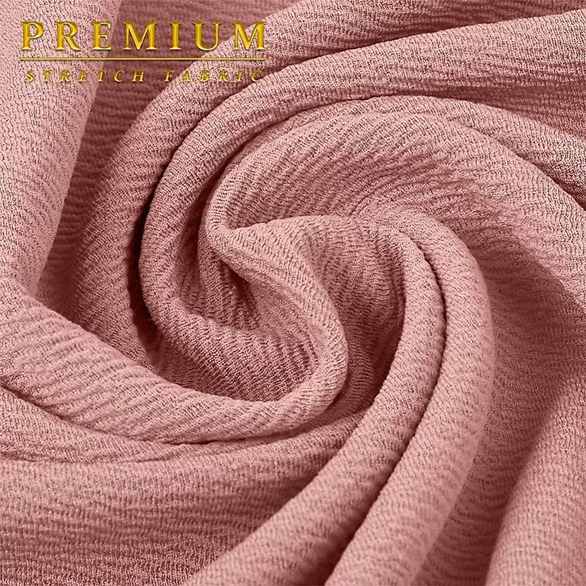 H&C Women Casual Work Office Open Front Shawl Lapel Soft Pink Blazer Jacket with Removable Shoulder Pads Made in USA