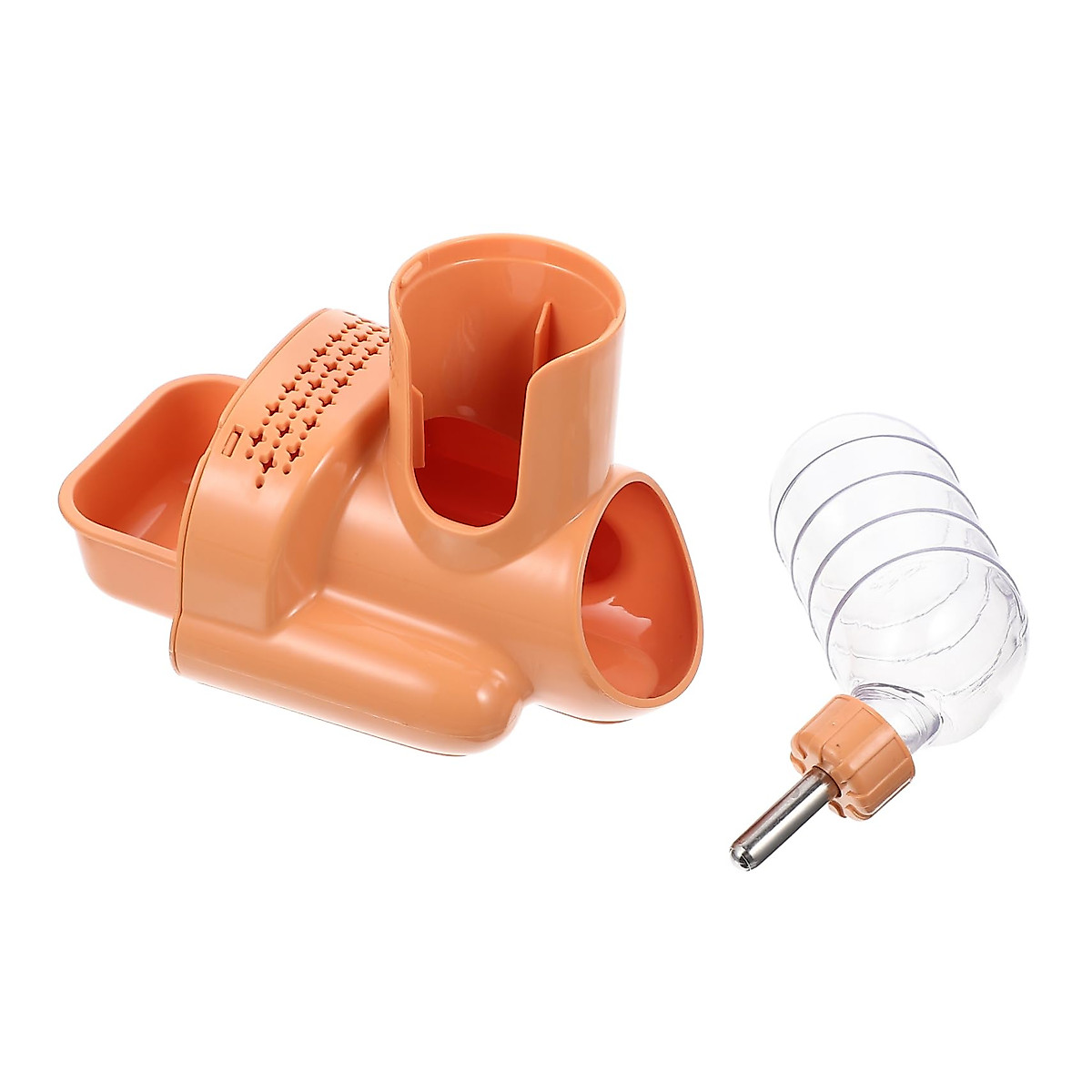 CIYODO Hamster Drinking Fountain Rat Waterers Water Bottles Spout Fresh Water Dispenser Hamster Waterer Bunny Feeder Automatic Pet Feeder Hamster Hideout Water Feeder Vertical Pp