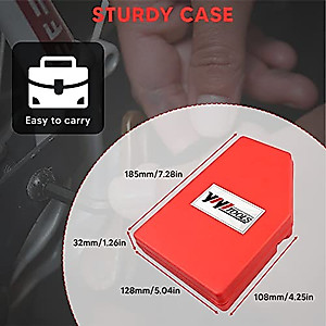 YIYITOOLS - HN-1-001 Hex Key Allen Wrench Set – 30-Piece Industrial Grade Set Tools, 1/20-3/8 inches, 1.27-10 mm, Black and Silver