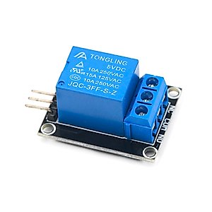 NHOSS KY-019 5V 12V One 1 Channel Relay Module Board Shield for PIC AVR DSP ARM 1Pcs (Color : 12V)