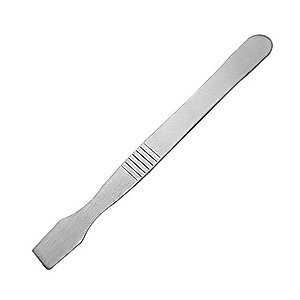 Maxmoral Smooth Tool Stainless Steel Silver Fine Planing And Grinding Metal Scraper Tin Scraping Knife Tin Paste Scraper Special Tin Paste Mixing