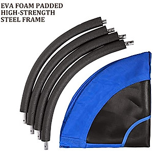 RedSwing 43" Flying Saucer Swing for Kids Outdoor, Large Round Tire Swings for Trees and Swingset, Strong Heavy Duty for Outside Playground, 500LBS Weight Capacity, Blue