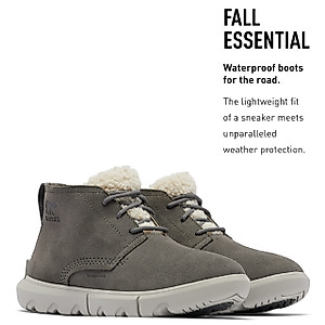 Sorel Women's Explorer II Drift Waterproof Boot - Quarry, Dove - Size 9