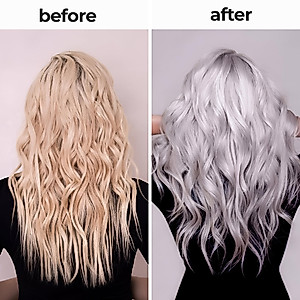 Kit Robson Peluquero Shampoo Black Mask Matizer Silver Home care 2x300ml/2x10.14 fl.oz