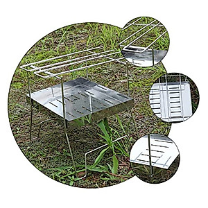 MUSISALY 1 Set Picnic Grill Portable Barbecue Stove Bbq Charcoal Grill Outdoor Stove Burner Portable Stove Burner Portable Grill Stand Outdoor Grills Barbecue Tool Barbecue Grill Bbq Grill