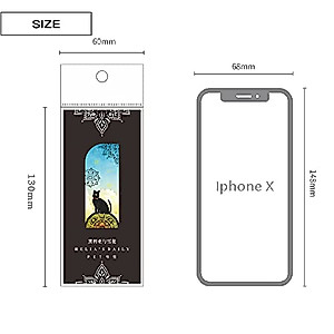 DEARART Cute Cats Bookmark, Page Markers Book Marks Waterproof Durabe and Flexible, Good Gifts for Book Lovers Women Boys Girls Teachers Students, 6 Sets (36 pcs), Lucky Cats