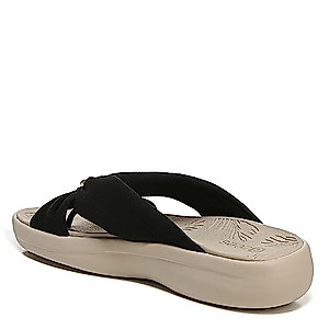 BZees Womens Promise Slide Sandal Black 6 M