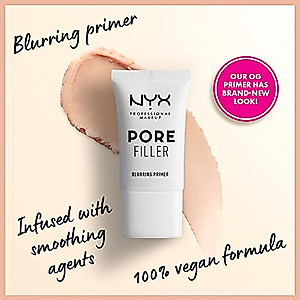 NYX PROFESSIONAL MAKEUP Pore Filler Blurring Primer, Vegan Face Primer
