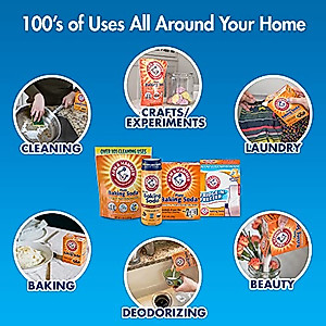 Arm & Hammer Baking Soda, 1 Pound (Pack of 12)