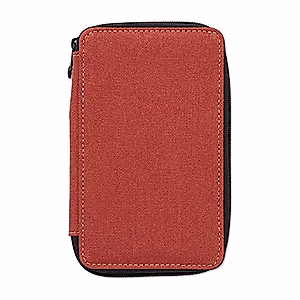 Speedball Art Products Canvas Storage Case for Pencils, Markers, Pens and Art Supplies, Holds Up To 48 Standard Pencils, Rose