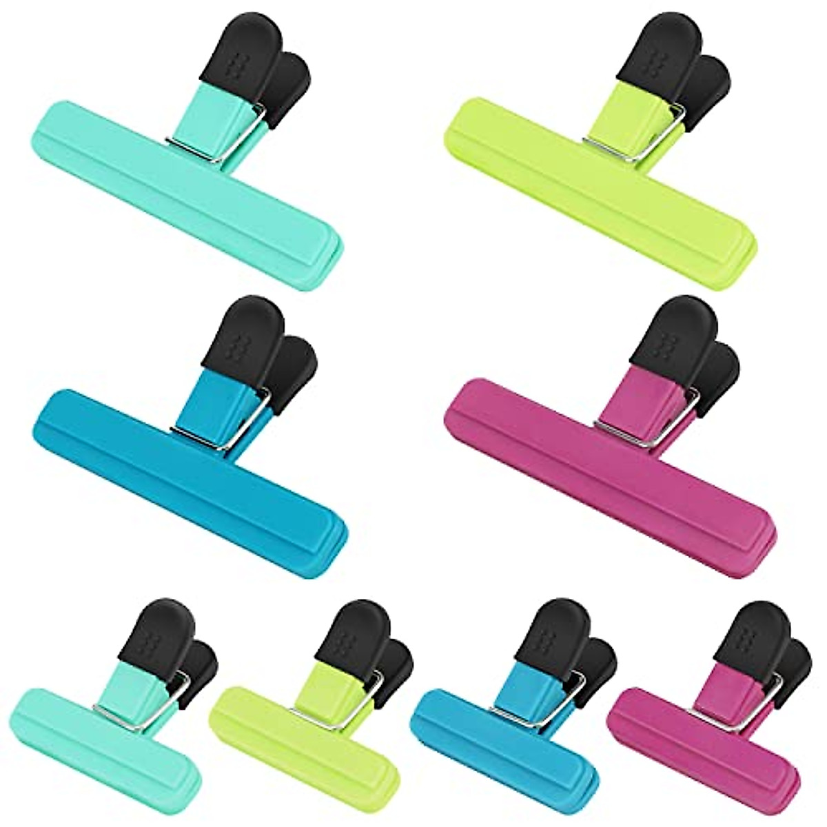 TACGEA Vegetable Peeler for Kitchen 2 Pack & 8 Pack Food Clips