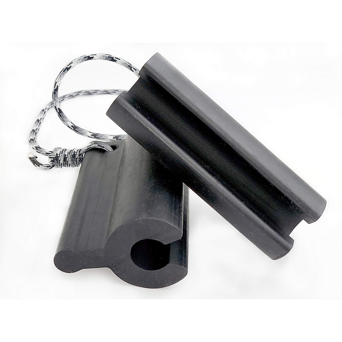 MOTO-STOP transom saver 4 13/16" Trim Rod Spacing skeleton - 2 piece. For motors with 2 trim rods, kit includes steering clips and a canvas bag.