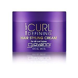 GIOVANNI Curl Habit Curl Defining Styling Cream - Enhances Curls, Tames Frizz & Flyaways, Silicone-Free, Lightweight, Curl-Enhancing Hair Product - 10 oz