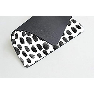 Smooffly Polka Dot Mouse Pad, Polka Dot Print, Dot Pattern, Gift for Her, Cute Mouse Pad, Cute Desk Accessories, Office Decor, Desk Decor, Mouse Pads