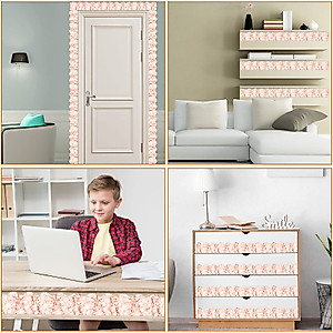 Orange Bulletin Board Borders Marble Scalloped Border Trim 52 Feet for Classroom School Party Decoration