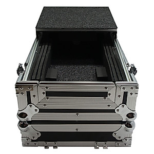 Harmony Audio HC10MIXLT Flight DJ Laptop Glide 10" Mixer Custom Case Compatible with Rane 62