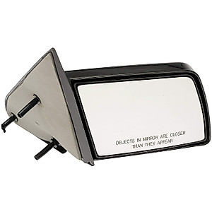 Dorman 955-052 Passenger Side Manual Door Mirror Compatible with Select Cadillac / Chevrolet / GMC Models, Black