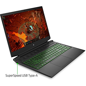 2020 HP Pavilion 16.1 FHD 144Hz IPS Gaming Laptop | 10th Gen Intel Core i7-10750H | 32GB RAM | 1TB SSD | NVIDIA 1650Ti | Backlit Keyboard | Windows 10 Home, Black
