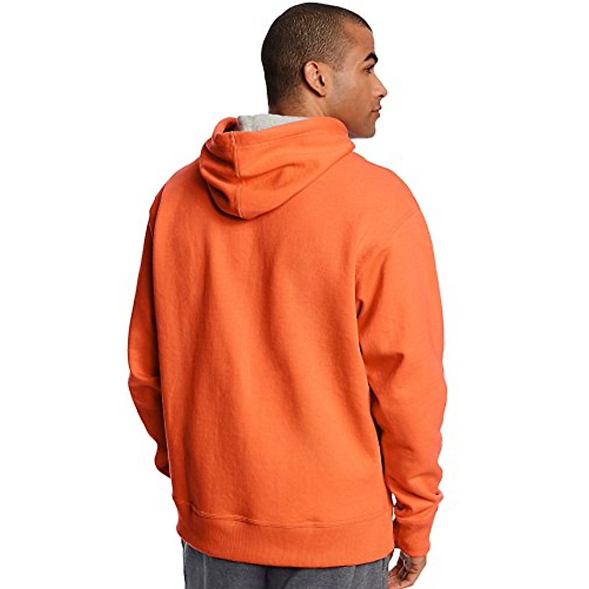 Champion Men's Hoodie, Powerblend, Fleece Striped Sweatshirt for Men (Reg. or Big & Tall)
