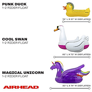 Airhead Punk Duck Inflatable Pool Float Large
