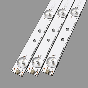 TROMED 11Pcs/Set LED Backlight Strip Compatible with_50_HD500DU_B01_010_11X6_3030C_6S1P 50H6C LTDN50K321 UWTSEU 50CU6000 RSAG7 LED50K320U
