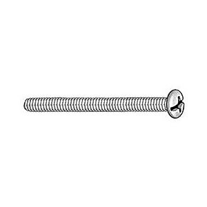 #8-32 x 2-1/4" Round Head Combination Slotted/Phillips Machine Screw, 100 pk.