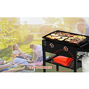 Cuttable Silicone Griddle Mat Customizable 4 Size for Blackstone 36" 28" 22" and 17'' Griddle Top Protective Cover, Blackstone Griddle Accessories Keep Flat Top Clean Critter Free Rust-Free