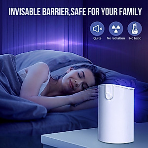 Flying Insect Trap, Indoor Plug-in Fly Trap for Home, Mosquito Killer Indoor Gnat Moth Catcher with Night UV Light, Mosquito Attractant Fly Bug Zapper for Home, Office (2 x Devices & 8 x Refills)