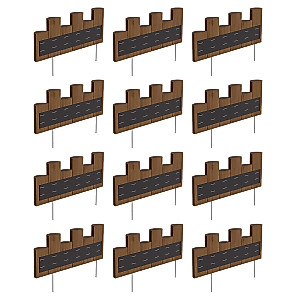 Greenes Fence 18 in. Half Log Edging (12 Pack, 18 ft. Total)