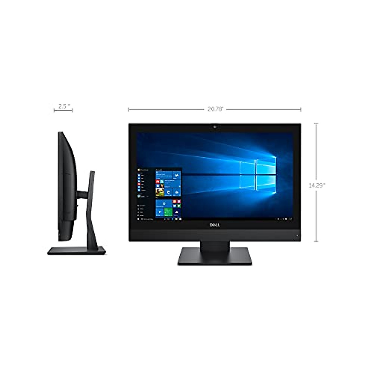 Dell optiplex 3240 All in One, Intel i5-6500, 16GB Ram, 256GB SSD Drive,USB WiFi, 21.5 Screen, Windows 10 pro (Renewed)