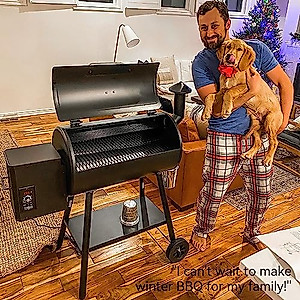 Z GRILLS Wood Pellet Smoker with Upgraded PID Controller, 8 in 1 BBQ Grill, 553 sq in Cooking Area, 550B2