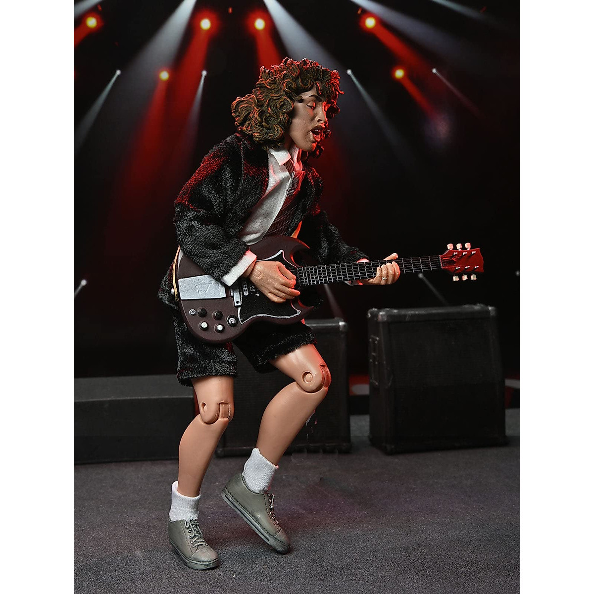 NECA AC-DC - Angus Young Highway to Hell - Figurine Habillée 20cm