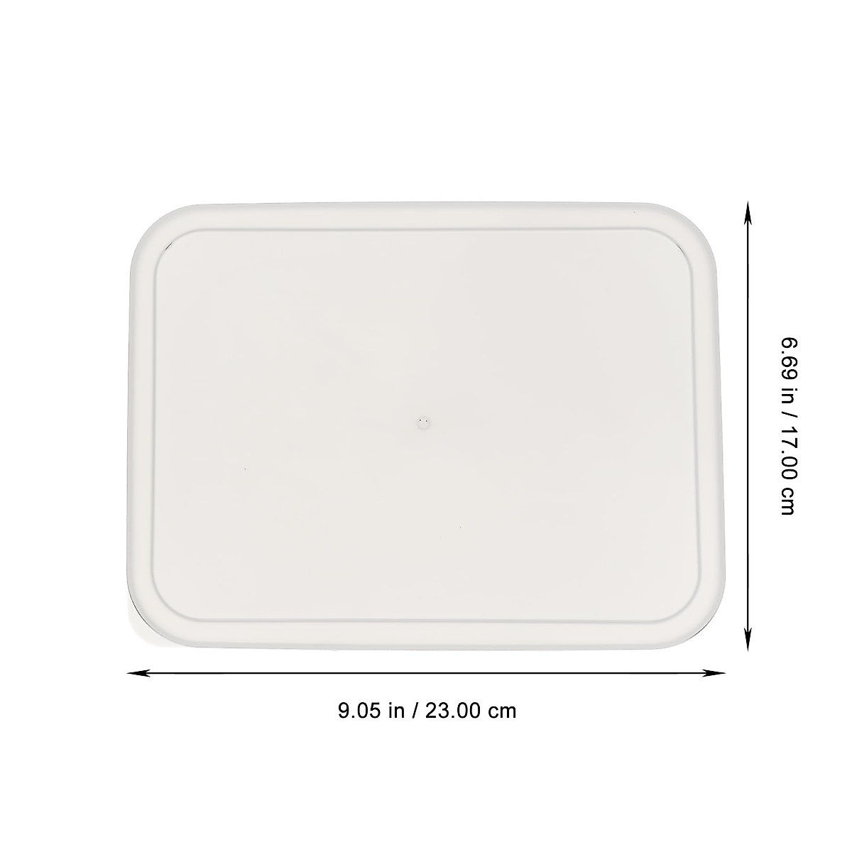 Stainless Steel Baking Pan Cake Pan with Lid BBQ Pan Rectangular Pan Fridge Storage Container Dumpling Storage Box Salad Box Leakproof Metal Food Containers 23X17X5CM